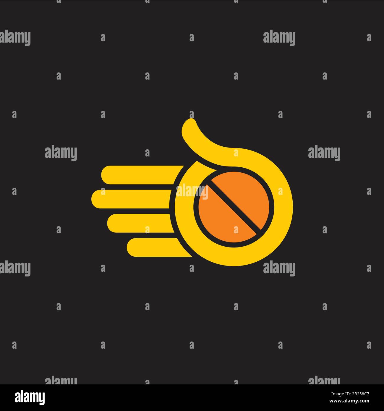 Blue orange drug medicine Stock Vector Images - Alamy