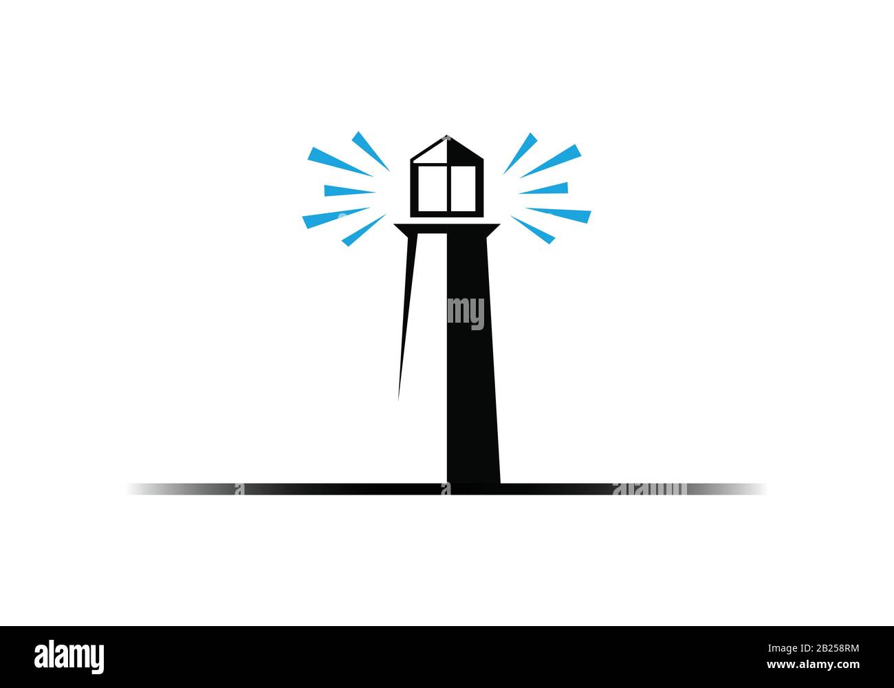 Modern professional lighthouse logo emblem . harbor logo Stock Vector ...