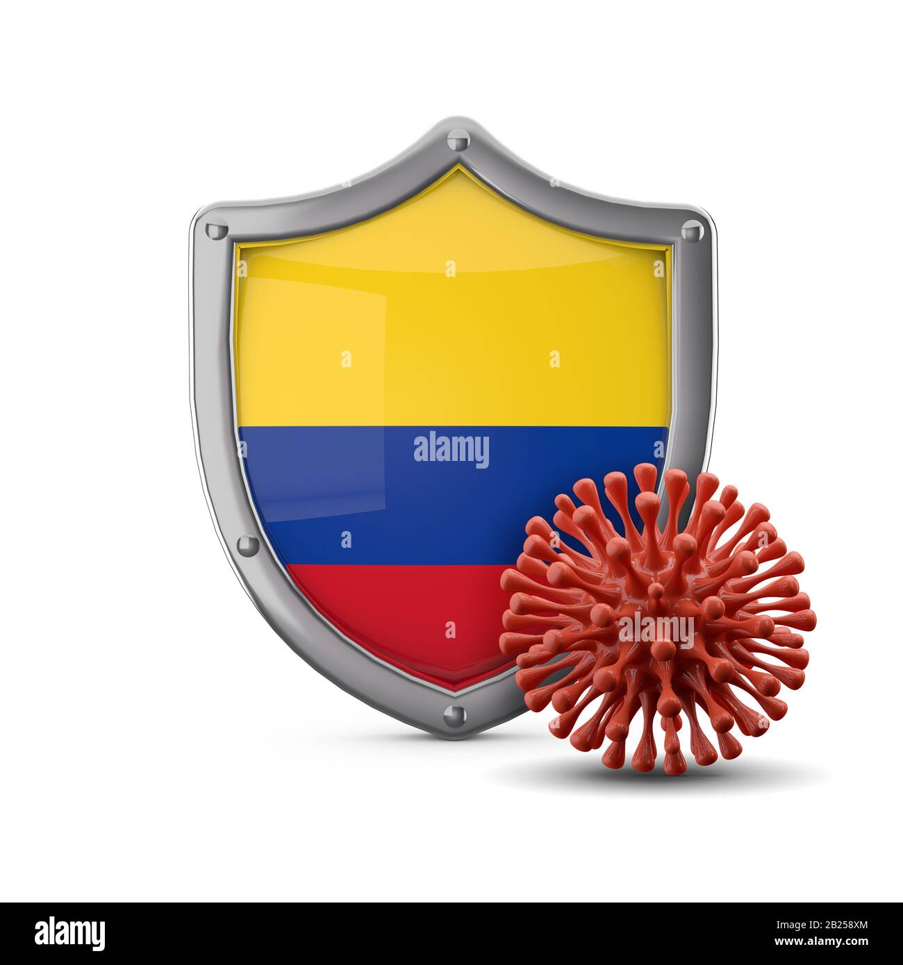 Shield of colombia hi-res stock photography and images - Alamy