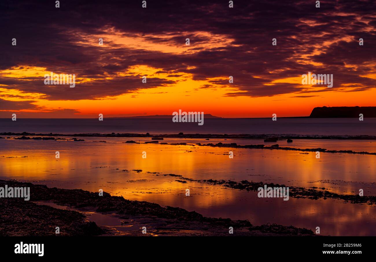 Jurassic landscape sunset hi-res stock photography and images - Alamy