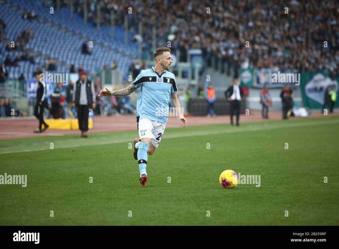 Rome, Italy. 29th Feb, 2020. At Stadio Olimpico SS Lazio beat 2-0 ...