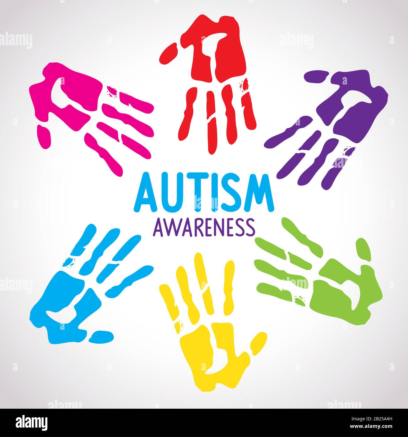 Handprints icon hi-res stock photography and images - Alamy