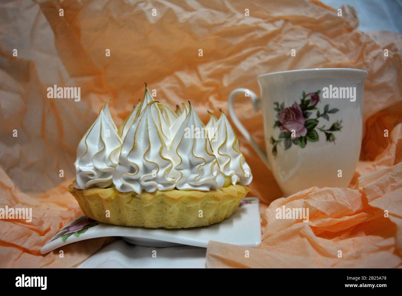 postres individuales para restaurantes Stock Photo - Alamy