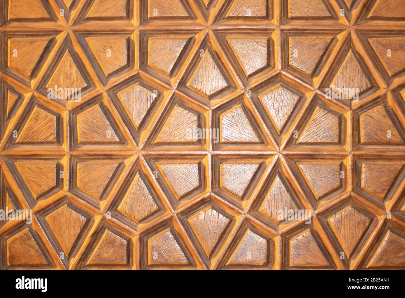 The quadrilateral patterns on the historical door of the Ottoman period ...