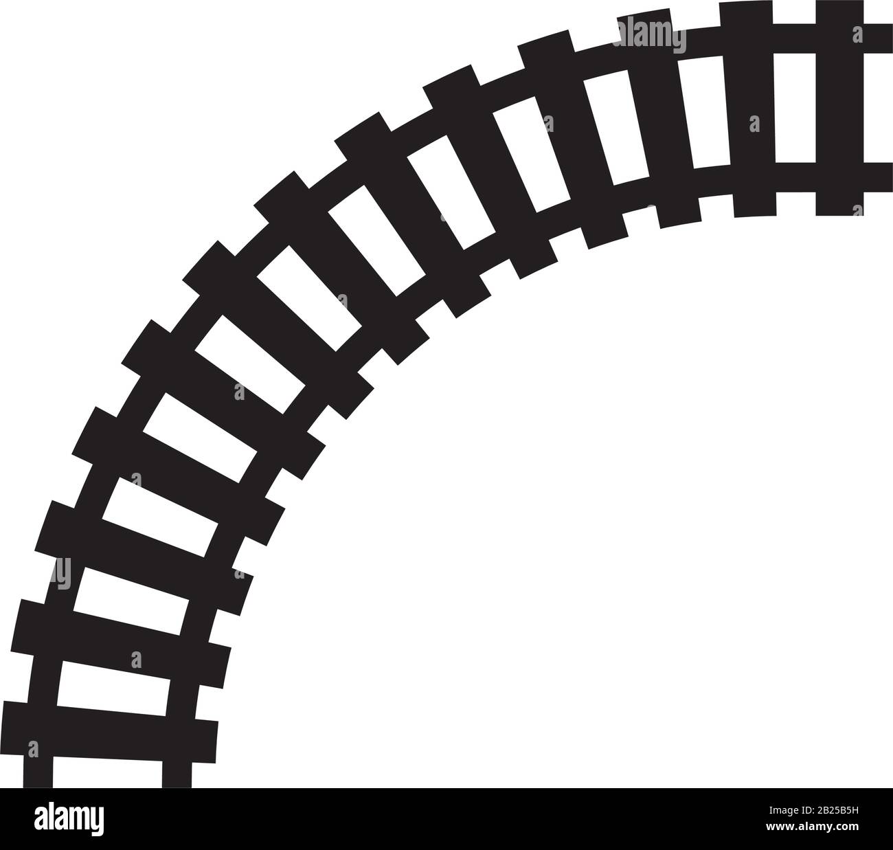 Train tracks vector icon design template illustration Stock Vector ...