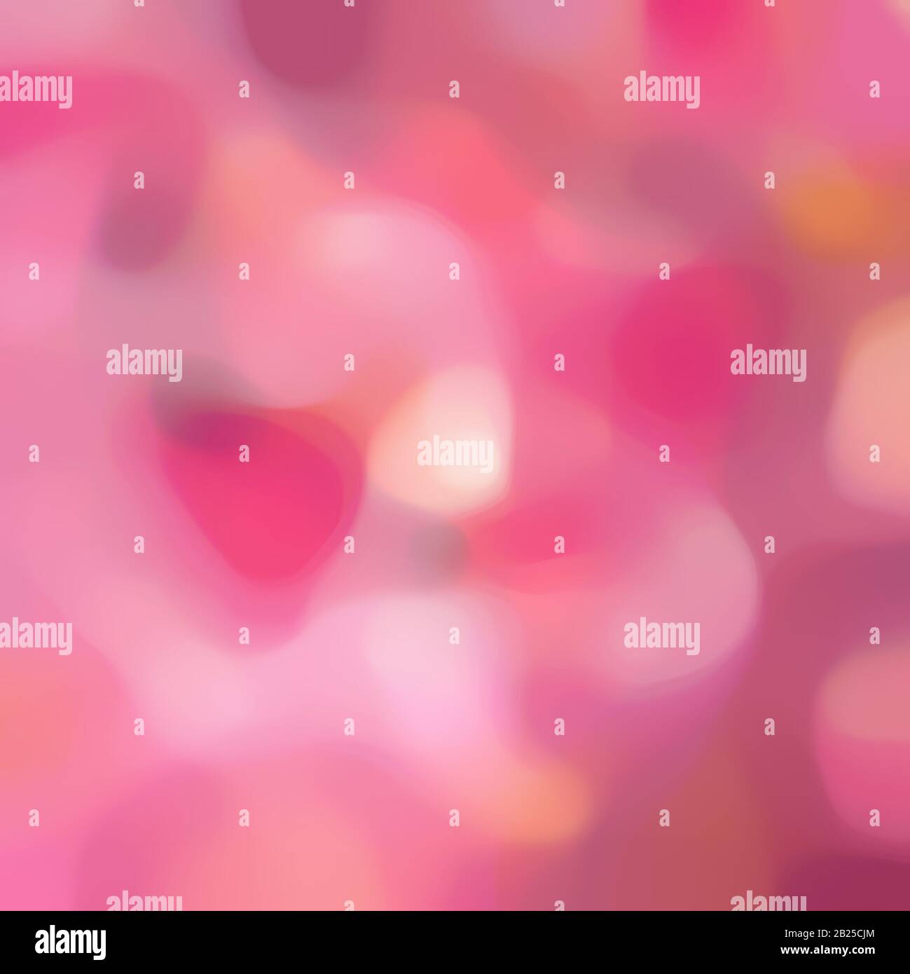 blurred bokeh square format background with pale violet red, light pink ...
