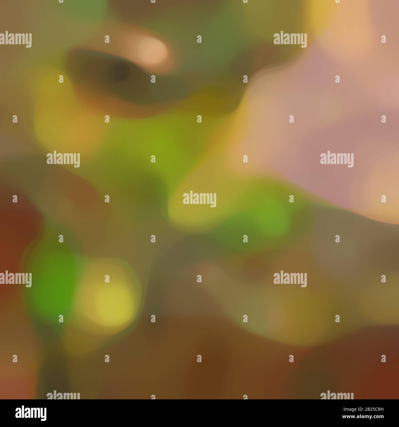 blurred square format background bokeh graphic with brown, dark khaki ...