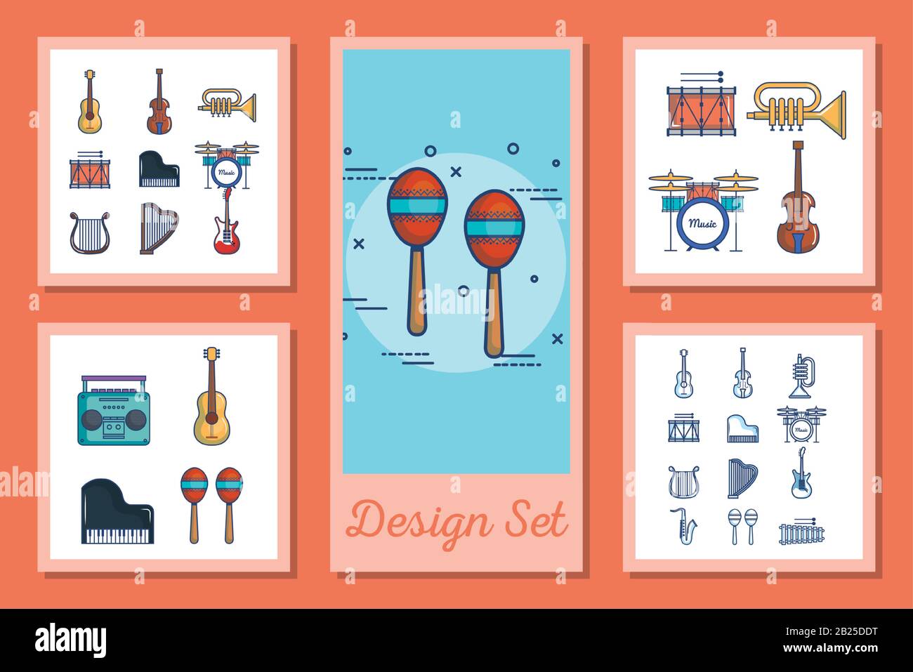 Record designs Stock Vector Images - Alamy