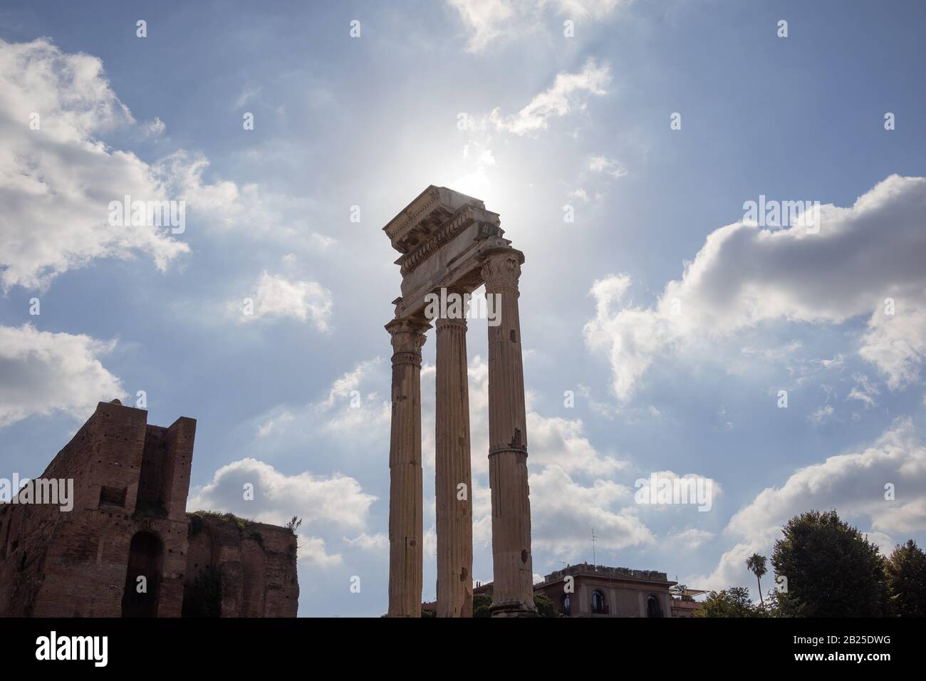 Remnants of the Roman empire Stock Photo - Alamy