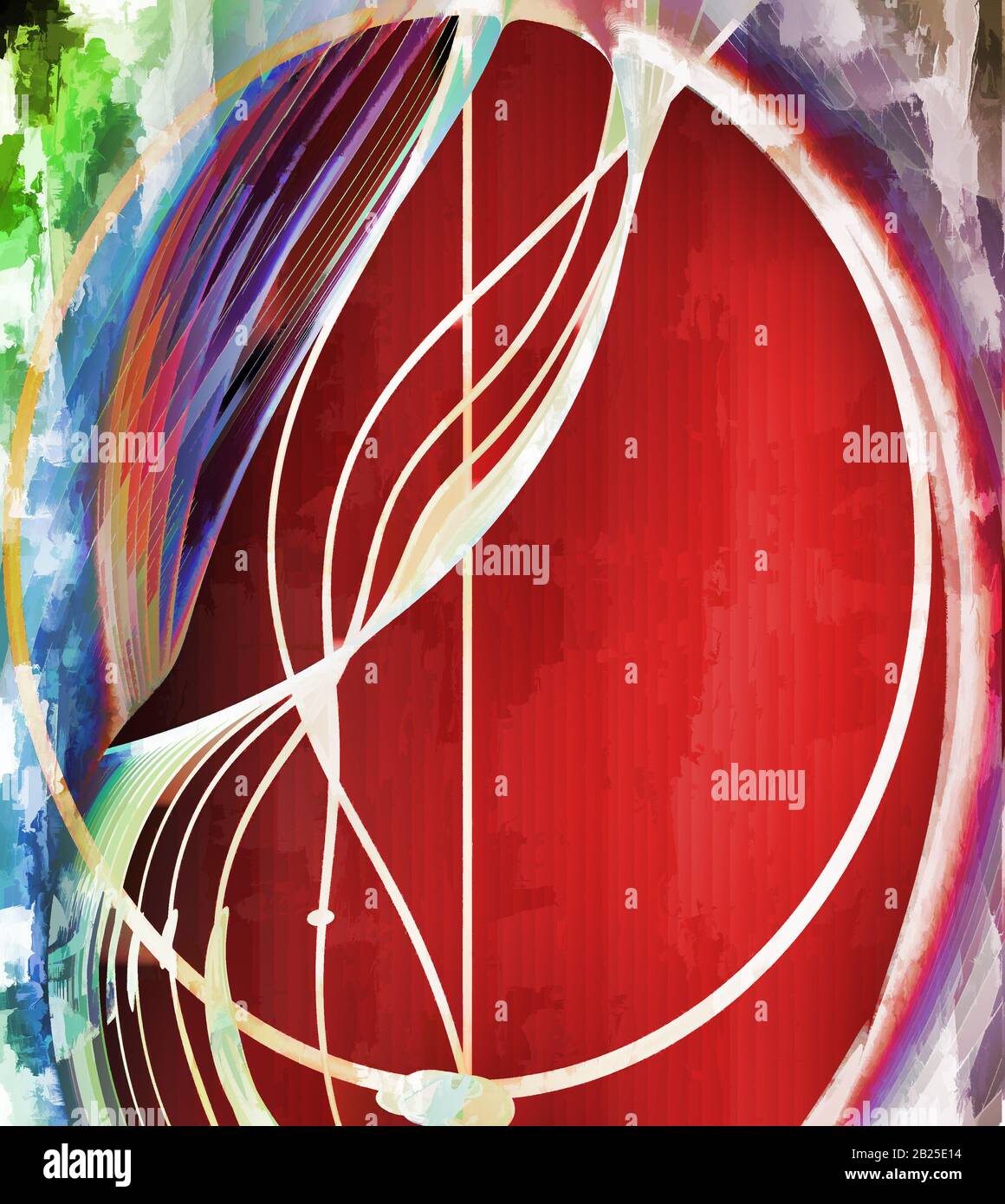 Abstract background fancy shapes hi-res stock photography and images ...
