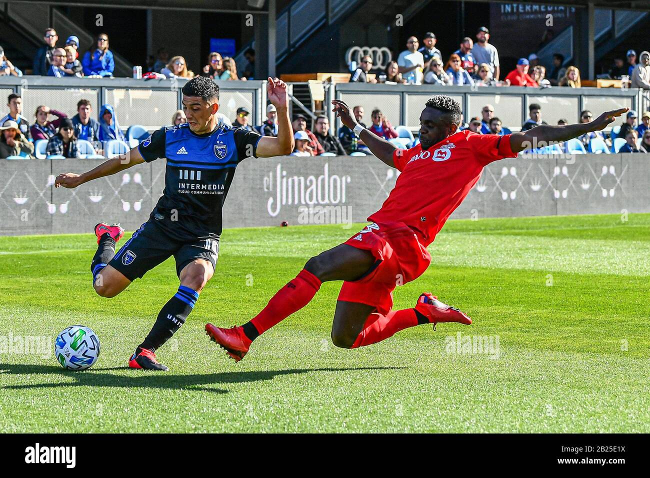 San Jose, California, USA. 29th Feb, 2020. Toronto FC defender Chris ...