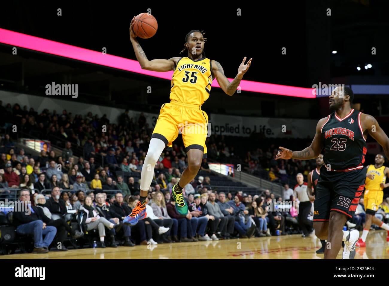 29th of February 2020. The London lightning beat the Windsor Express in ...