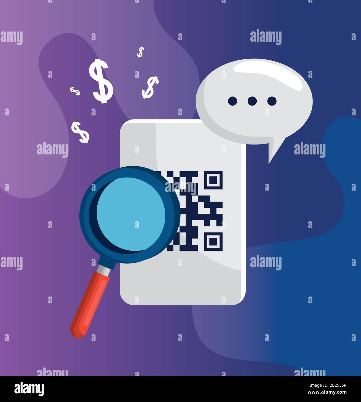 Optical laser scan Stock Vector Images - Alamy