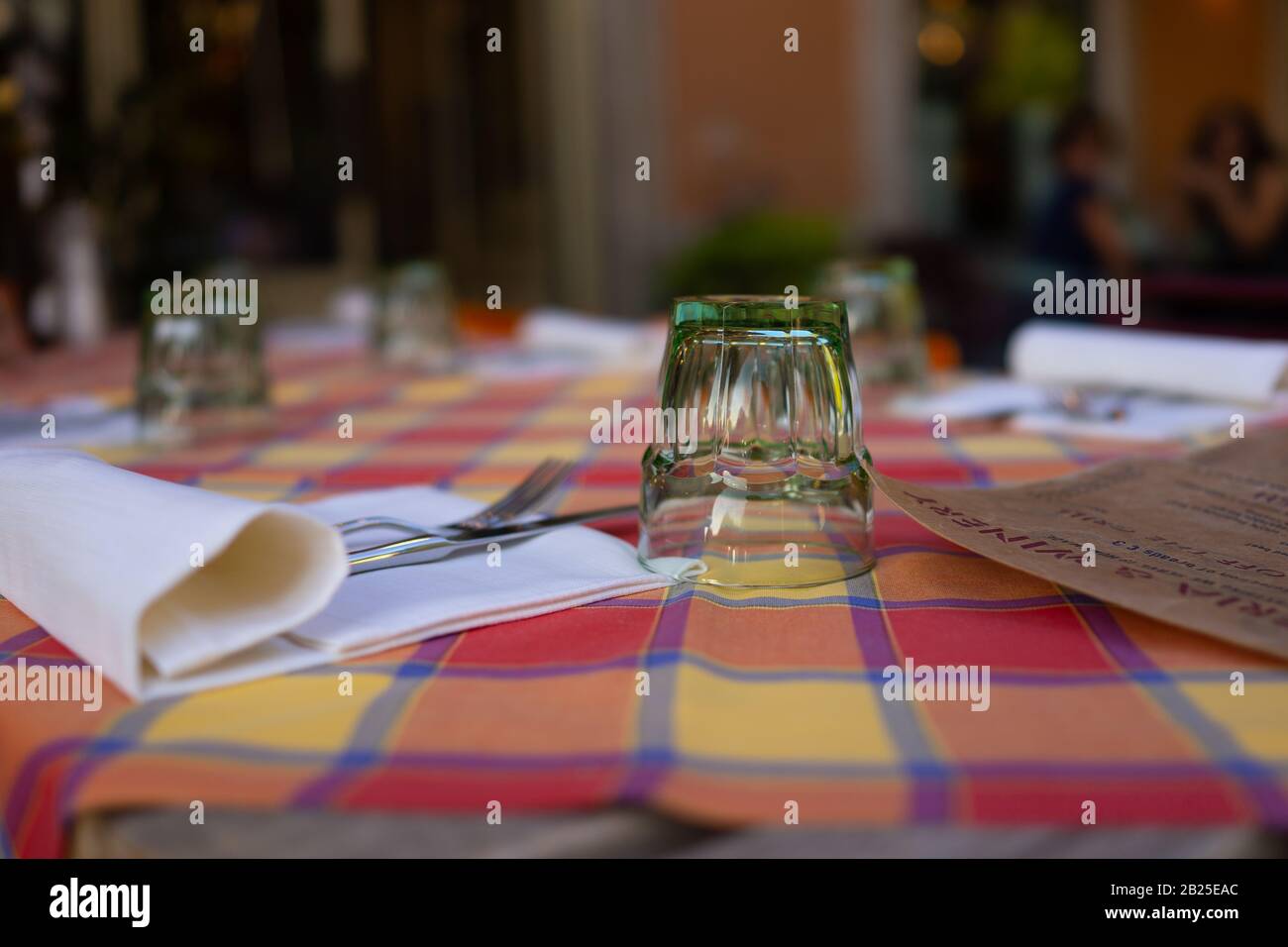 Restaurant table setting italy hi-res stock photography and images - Alamy