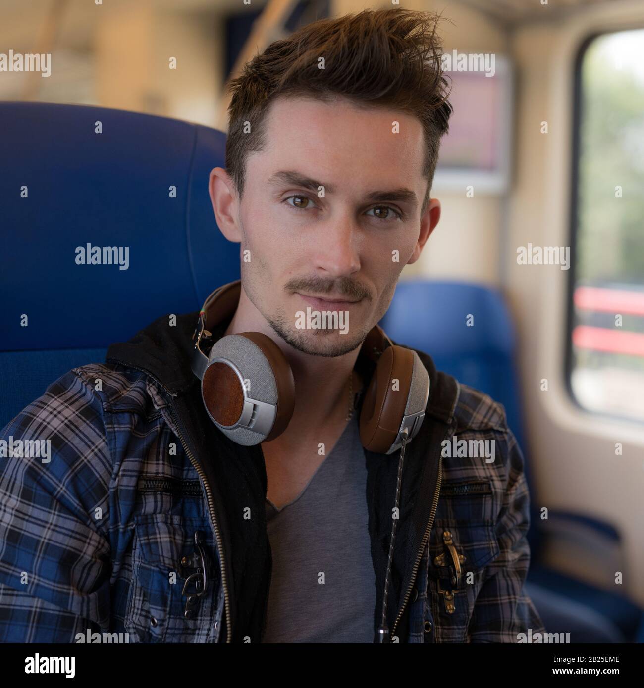 Student train seat hi-res stock photography and images - Alamy