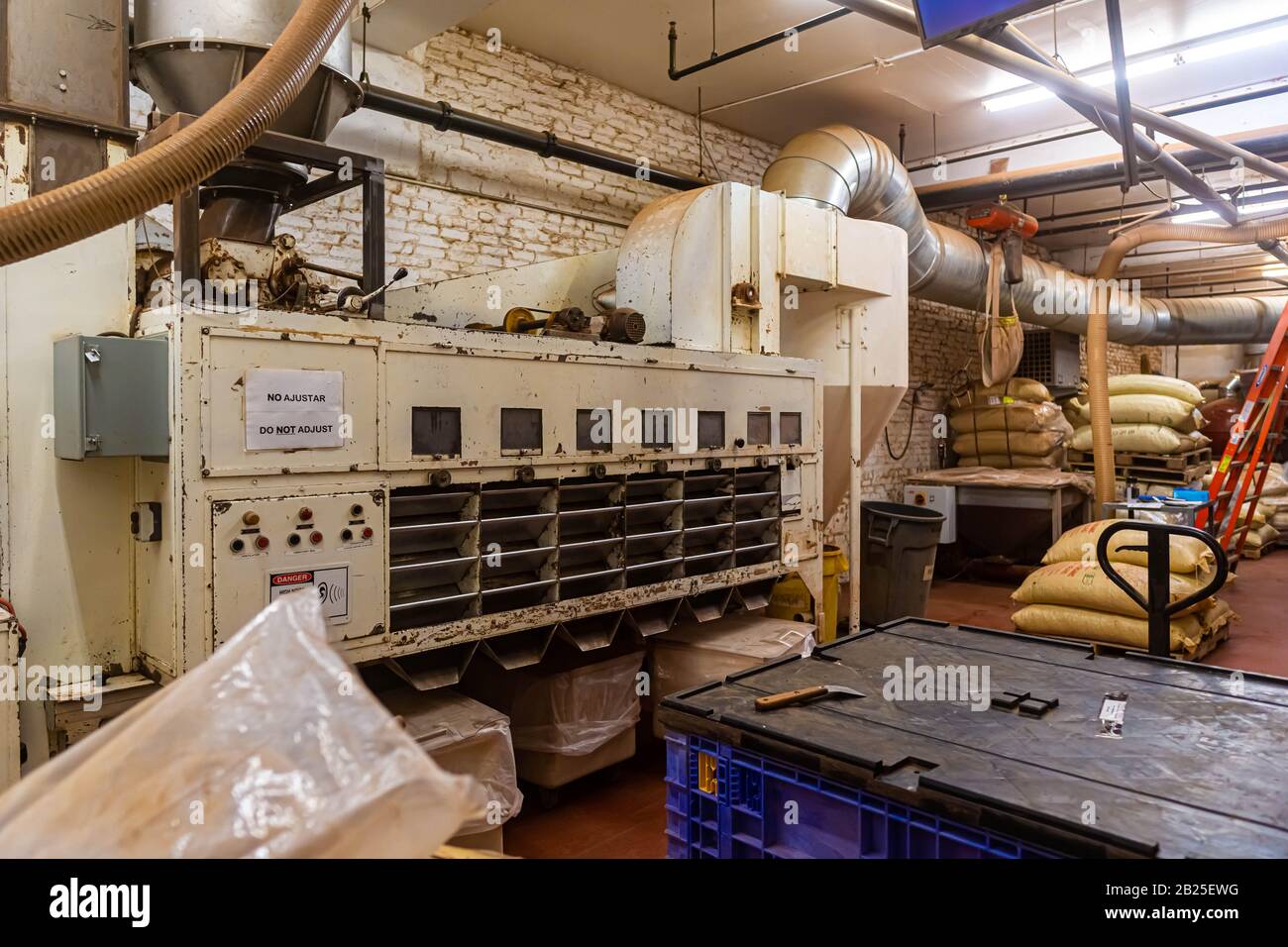 Cambridge MA USA - feb 29 2020 - Inside of a chocolate factory Stock ...