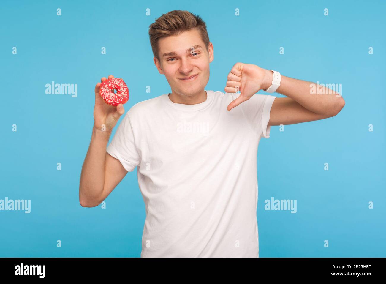 Man dislike food hi-res stock photography and images - Alamy