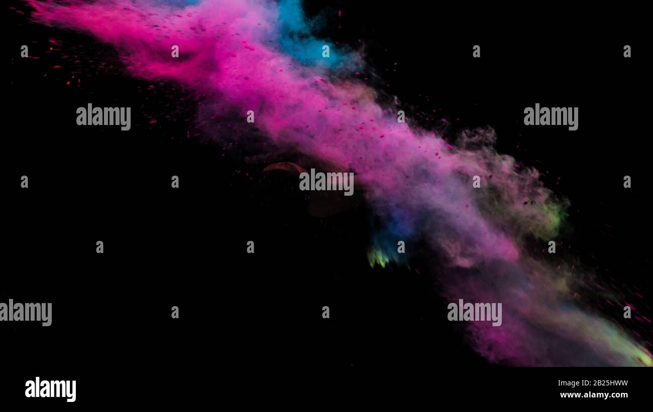 Holi color splash. holi is a festival of India. It is festival of ...