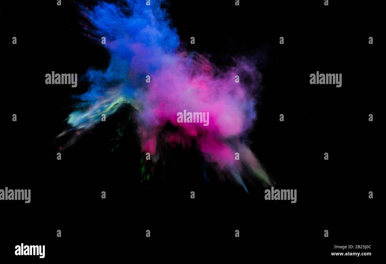 Holi color splash. holi is a festival of India. It is festival of ...