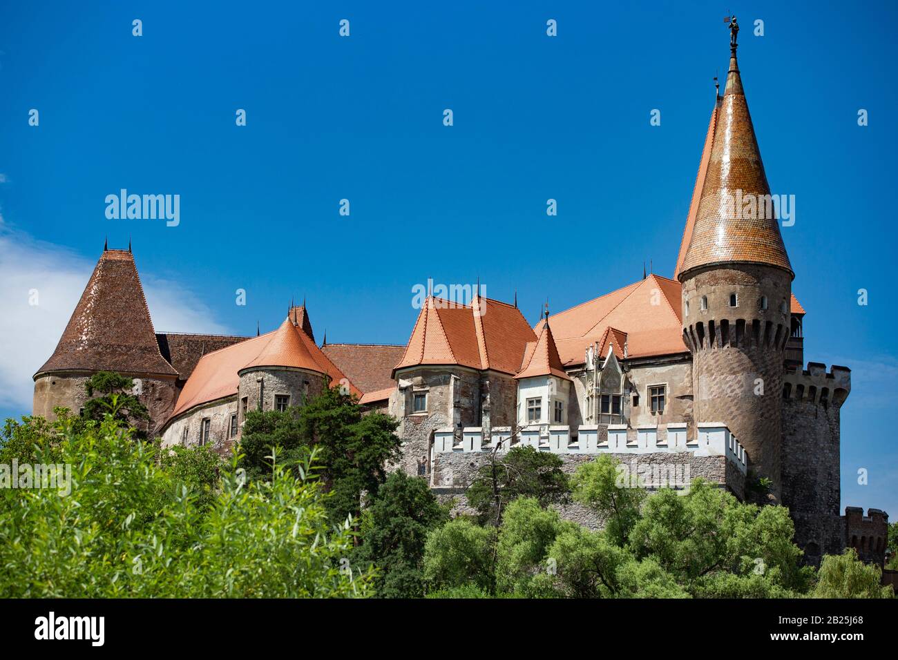 Hunedoara / Romania - Corvin Castle, (or Hunyadi Castle) one of "Seven ...