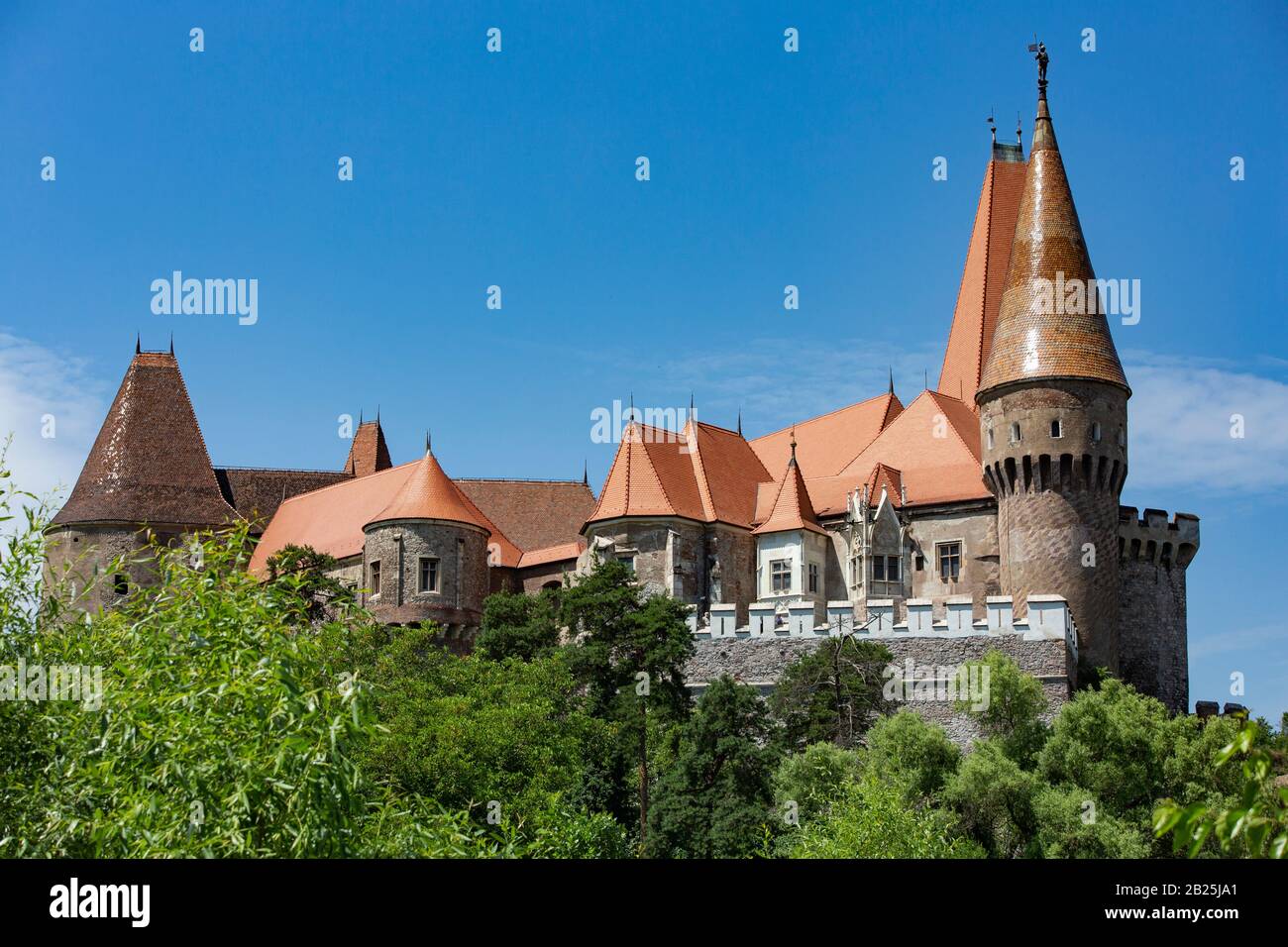 Hunedoara / Romania - Corvin Castle, (or Hunyadi Castle) one of "Seven ...