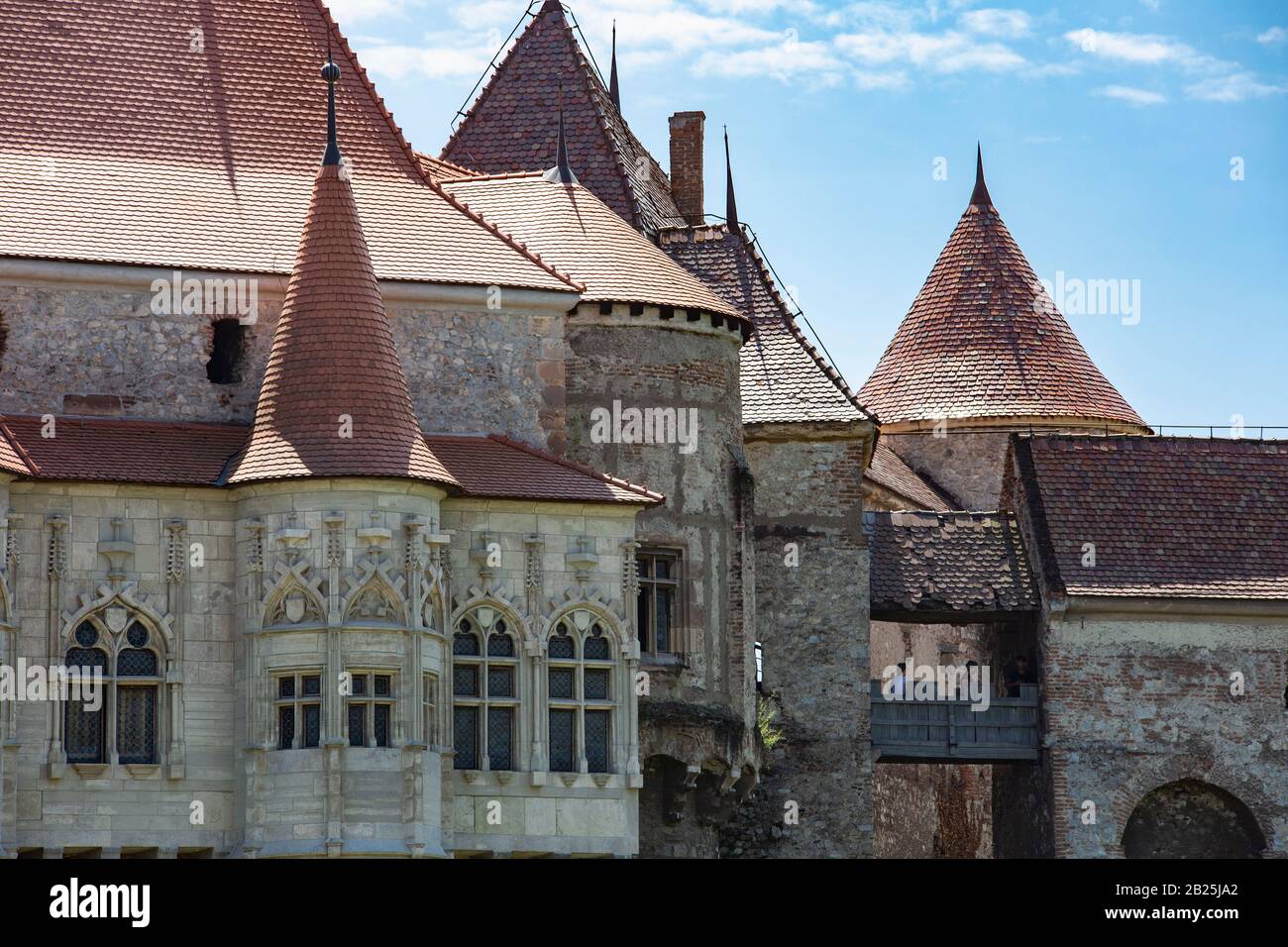 Hunedoara / Romania - Corvin Castle, (or Hunyadi Castle) one of "Seven ...