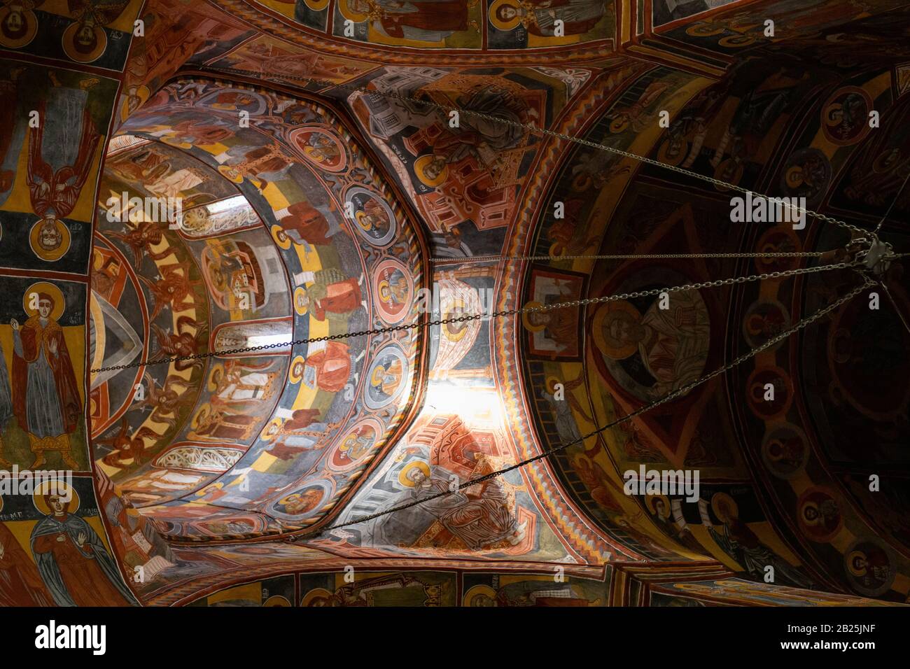 Romanian sacral architecture. Old orthodox church. Romania Stock Photo ...
