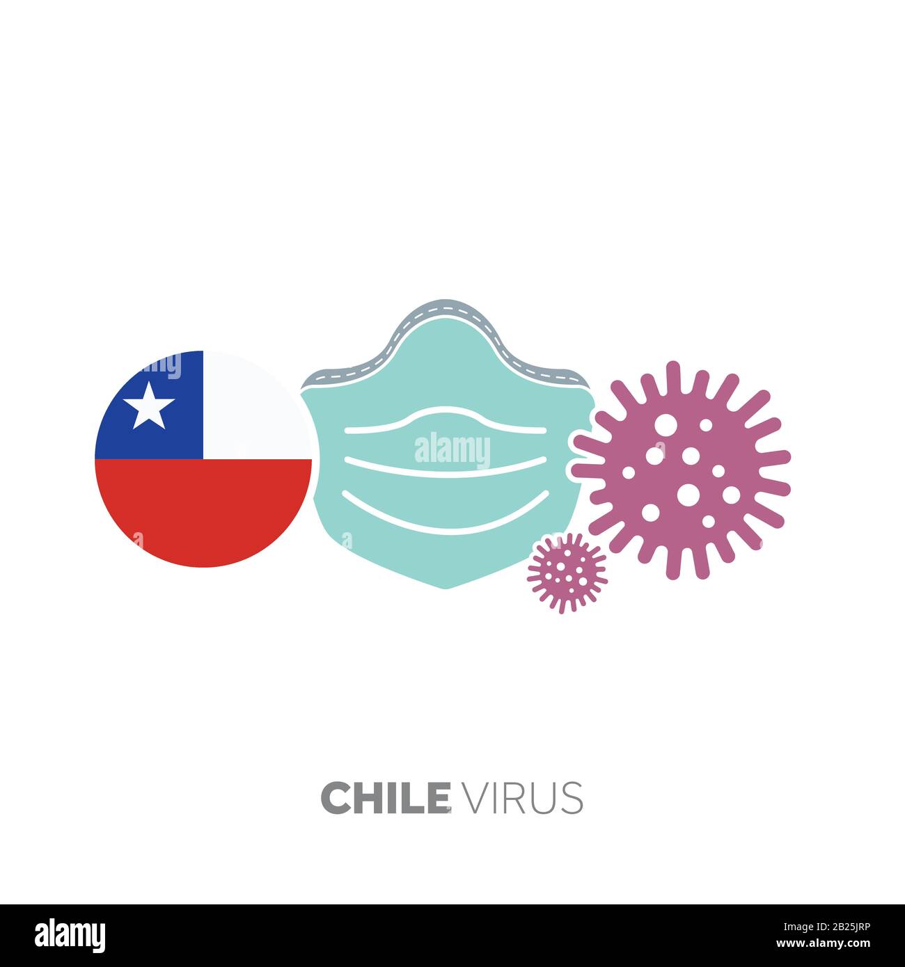 Chile pollution Stock Vector Images - Alamy