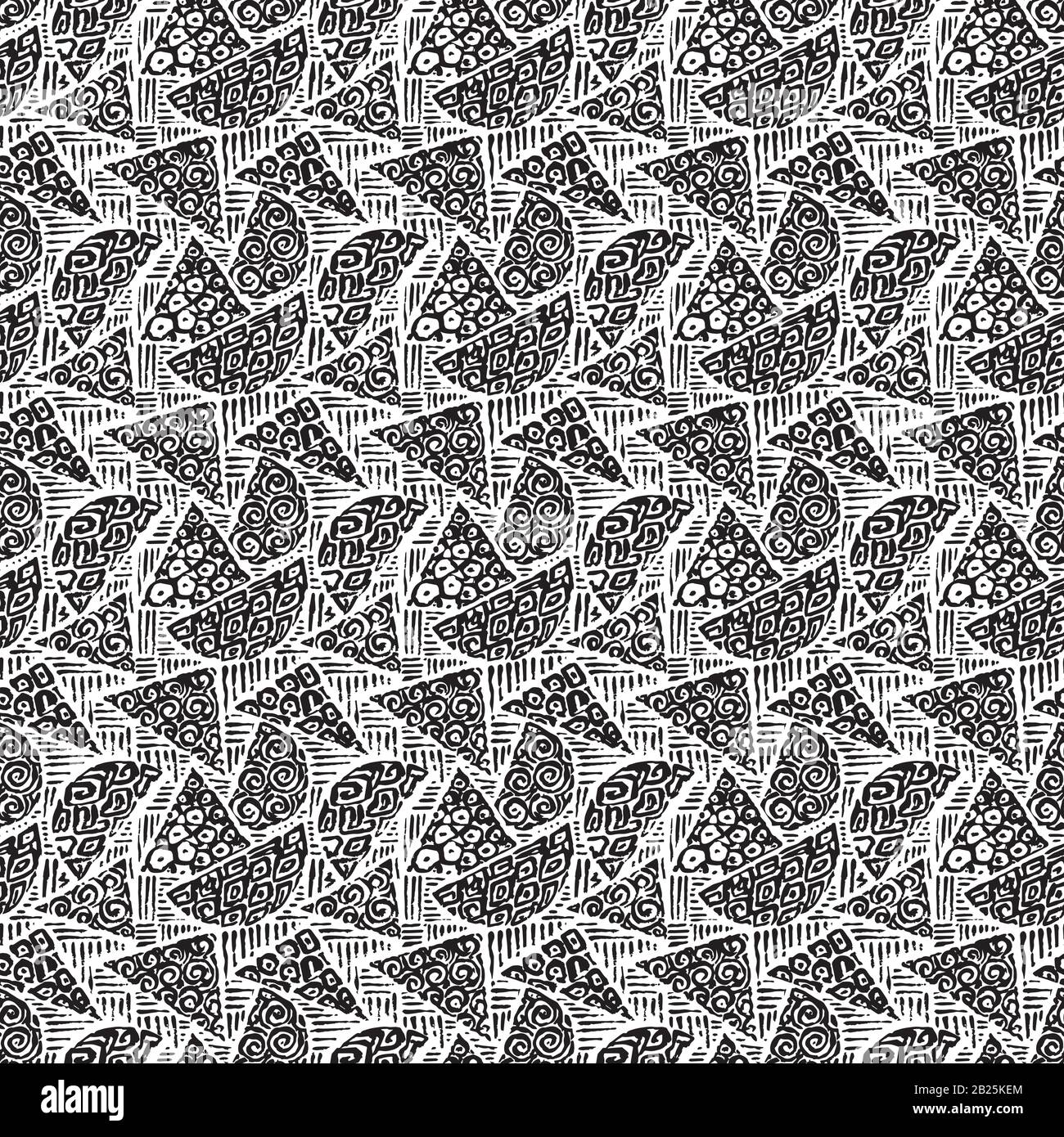 Seamless pattern in two colours Stock Vector Image & Art - Alamy