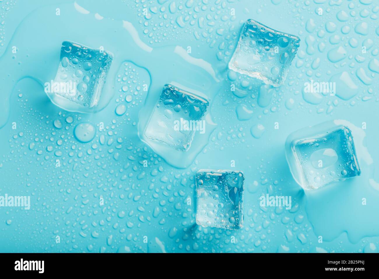 Ice Water Droplet Wallpaper