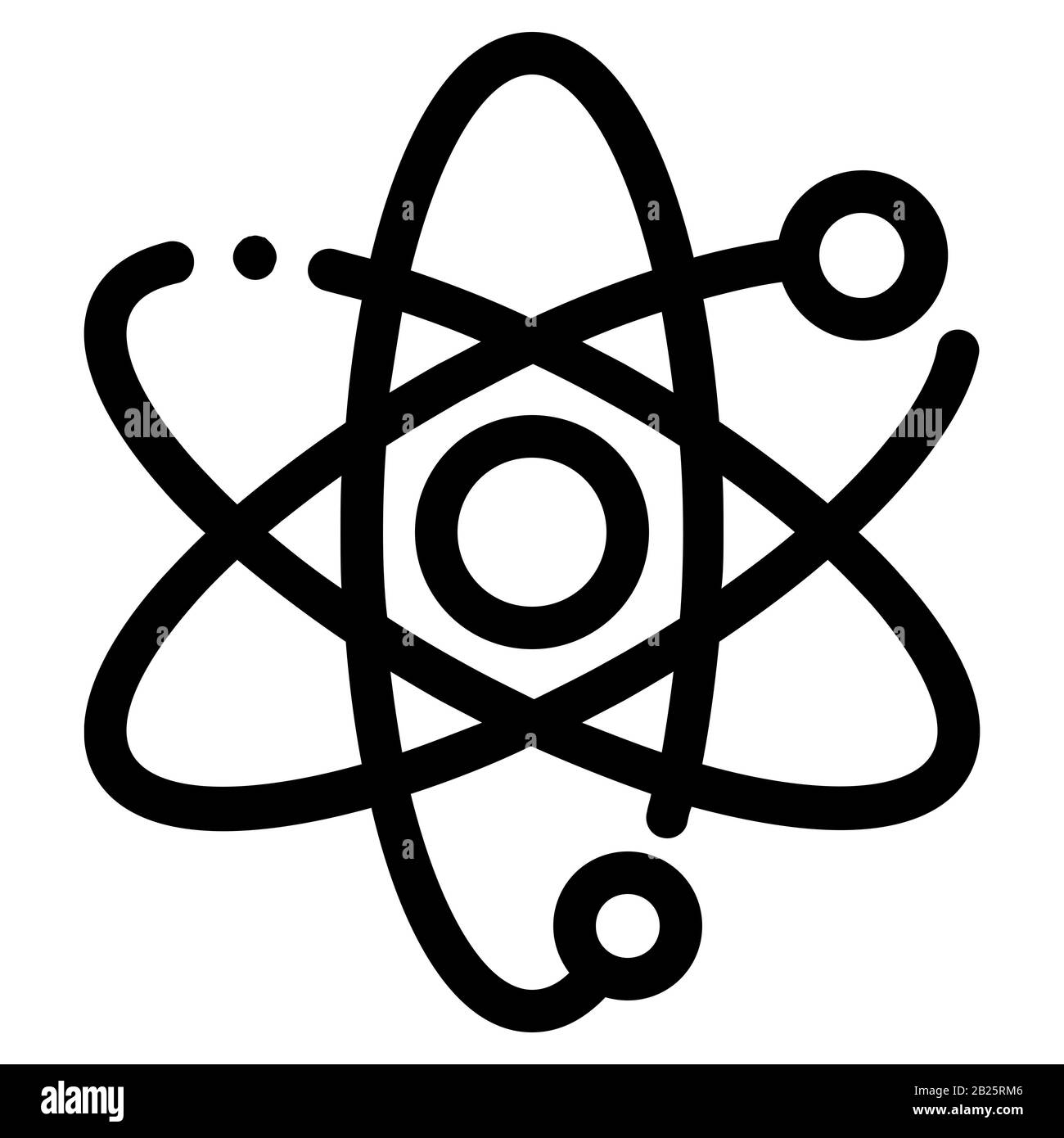 Atom model Black and White Stock Photos & Images - Alamy