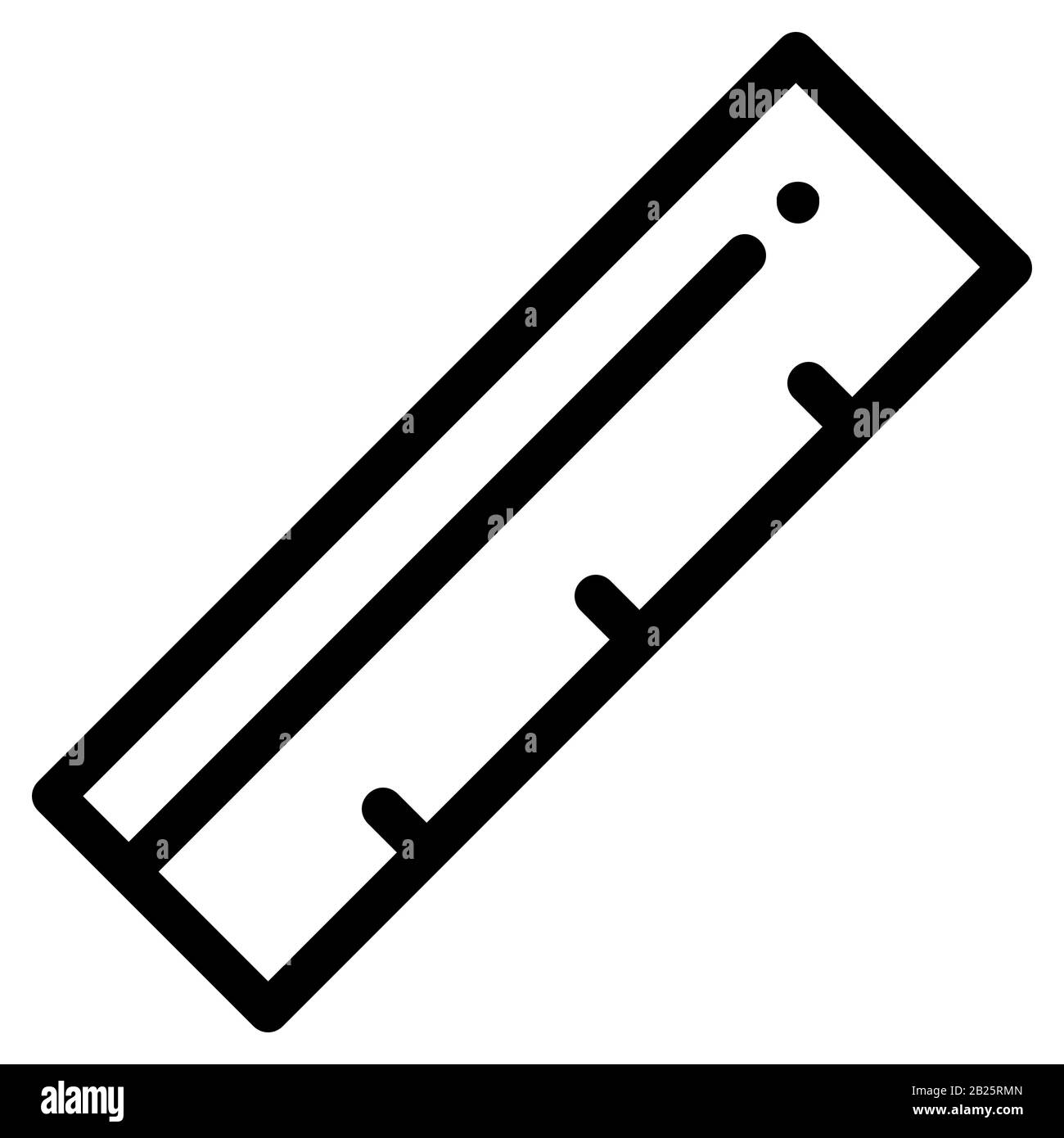 Measure the ruler Black and White Stock Photos & Images - Alamy