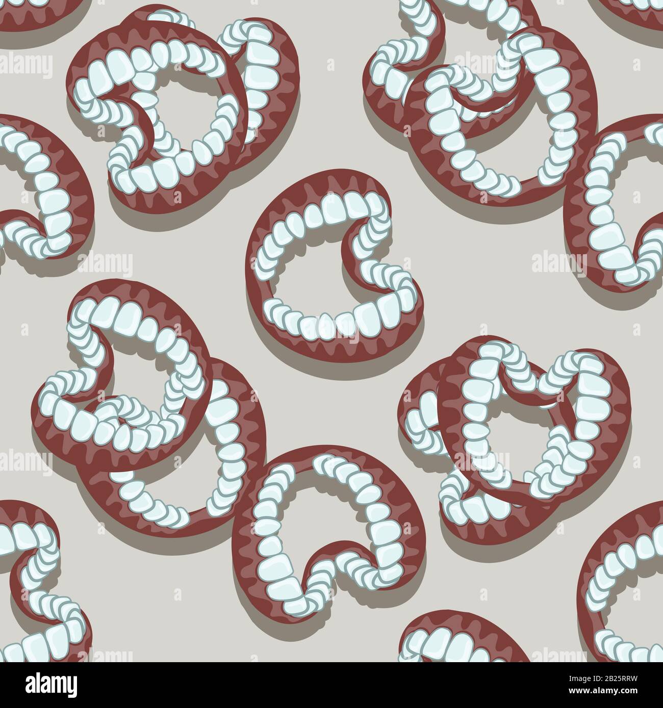 Fake tooth Stock Vector Images - Alamy