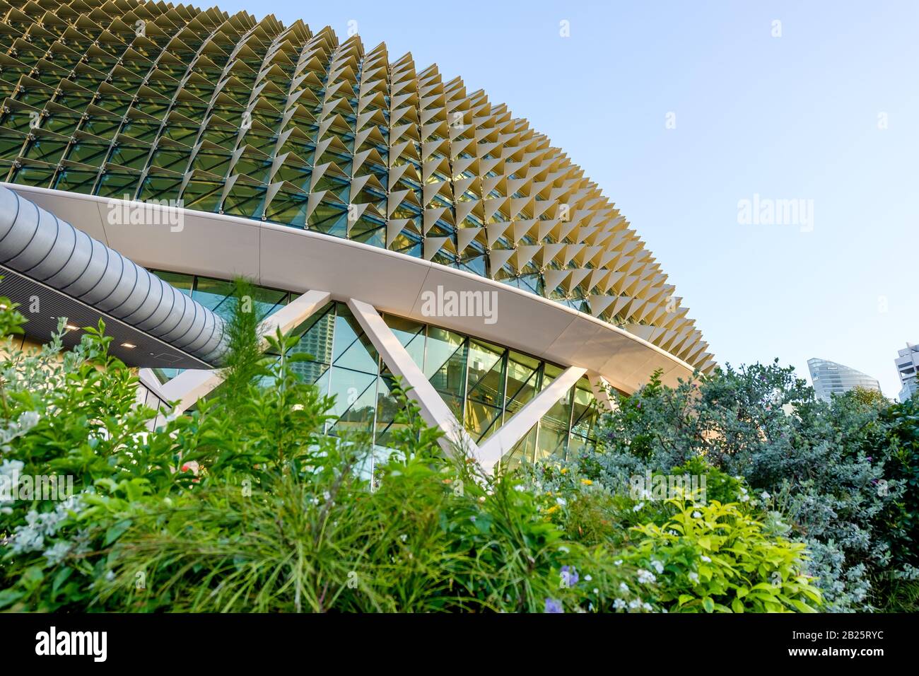 Singapore-26 FEB 2020:The Esplanade Opera building. Know locally as the ...