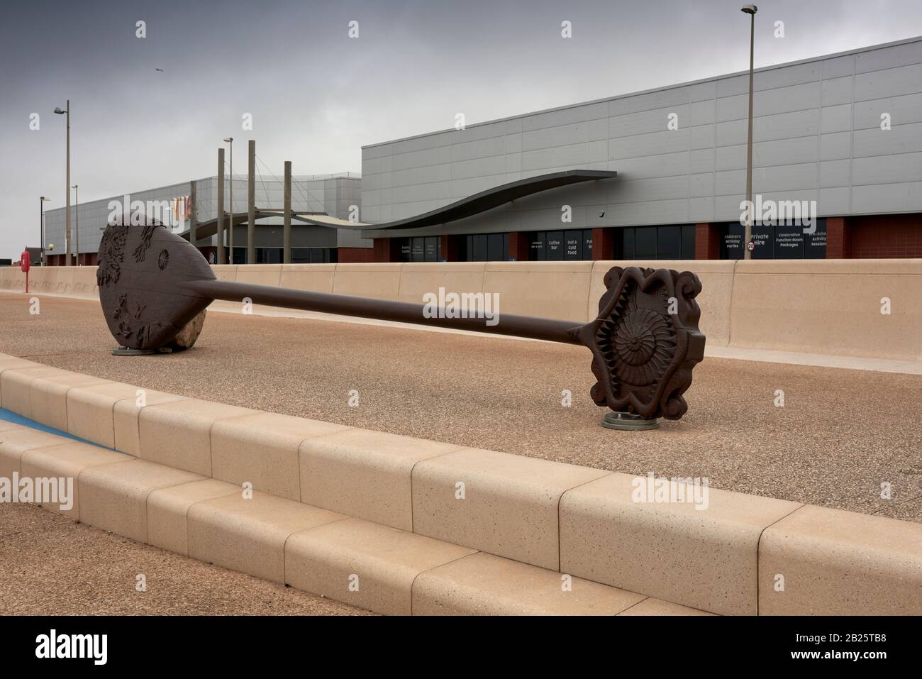 The Giant Ogres Paddle, public art on Cleveleys promenade with ...