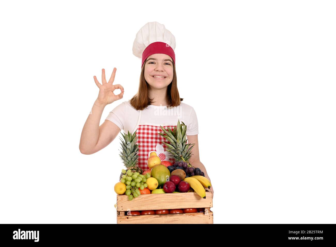 Cook with fruit hi-res stock photography and images - Alamy