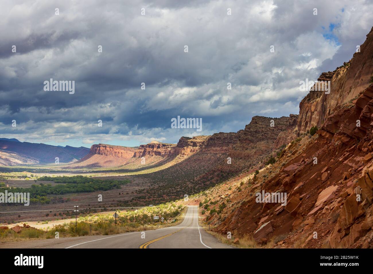 Beautiful landscapes of the American desert Stock Photo - Alamy
