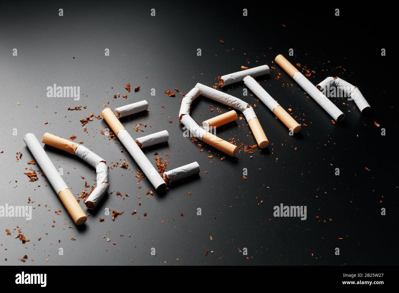 Death And Smoking Cigarettes