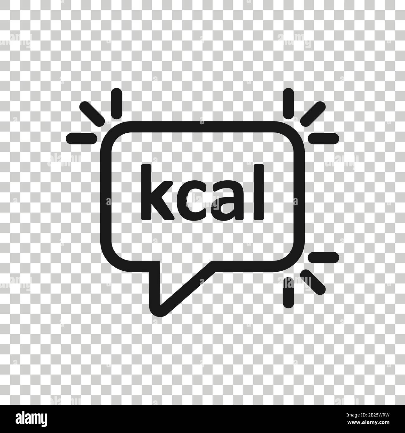 Kcal vector vectors hi-res stock photography and images - Alamy