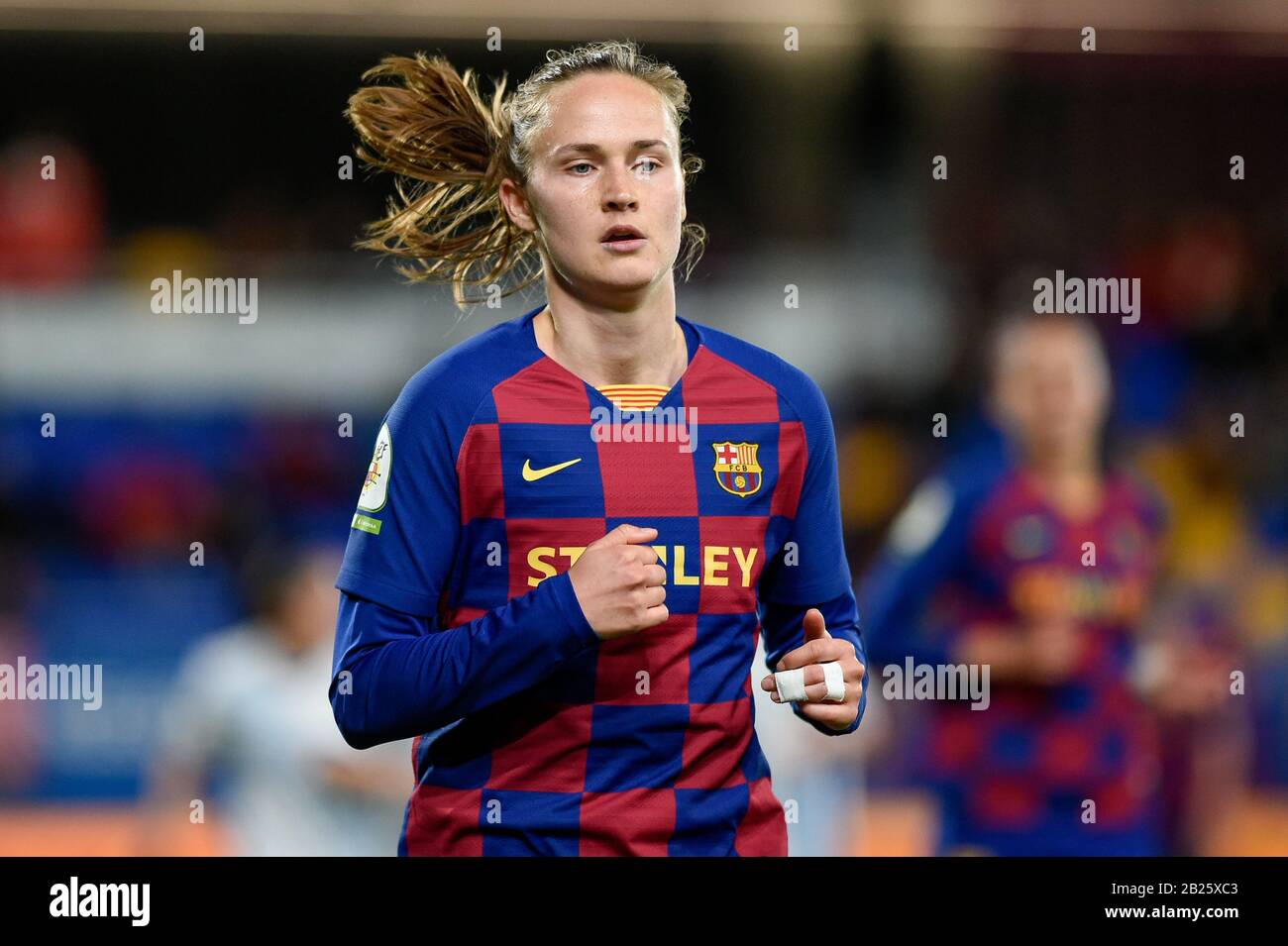 Graham of FC Barcelona during Spanish Copa de la Reina quarter final ...