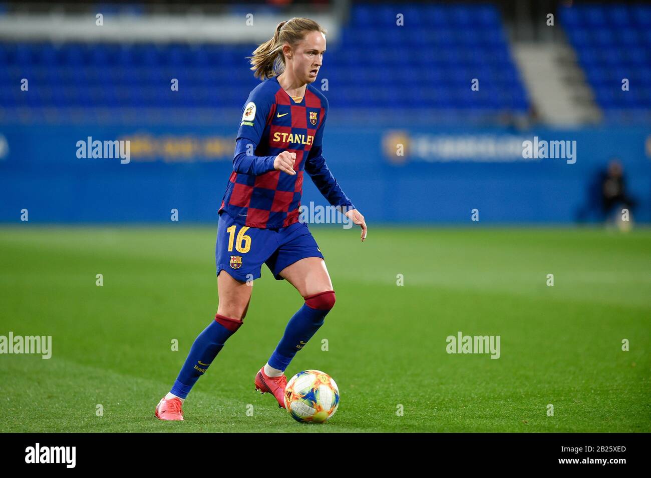 Graham of FC Barcelona during Spanish Copa de la Reina quarter final ...