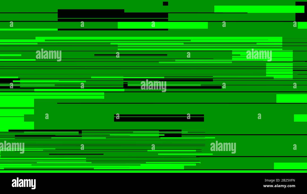 Speed green pattern, color glitch texture, vector dynamic horizontal ...