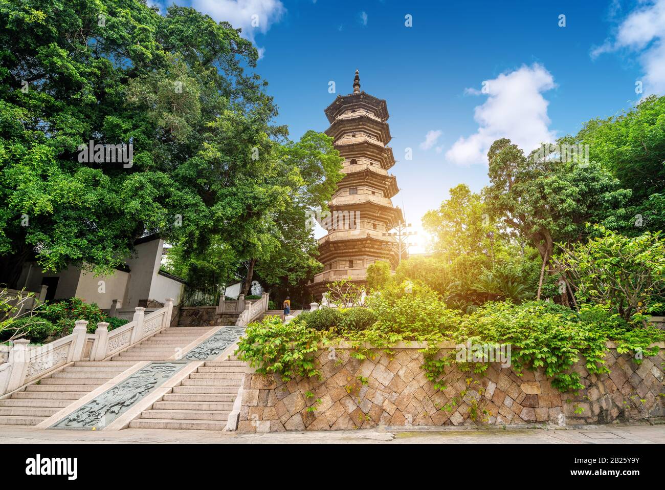 Chinese traditional ancient architecture: pagoda. Ancient architecture ...