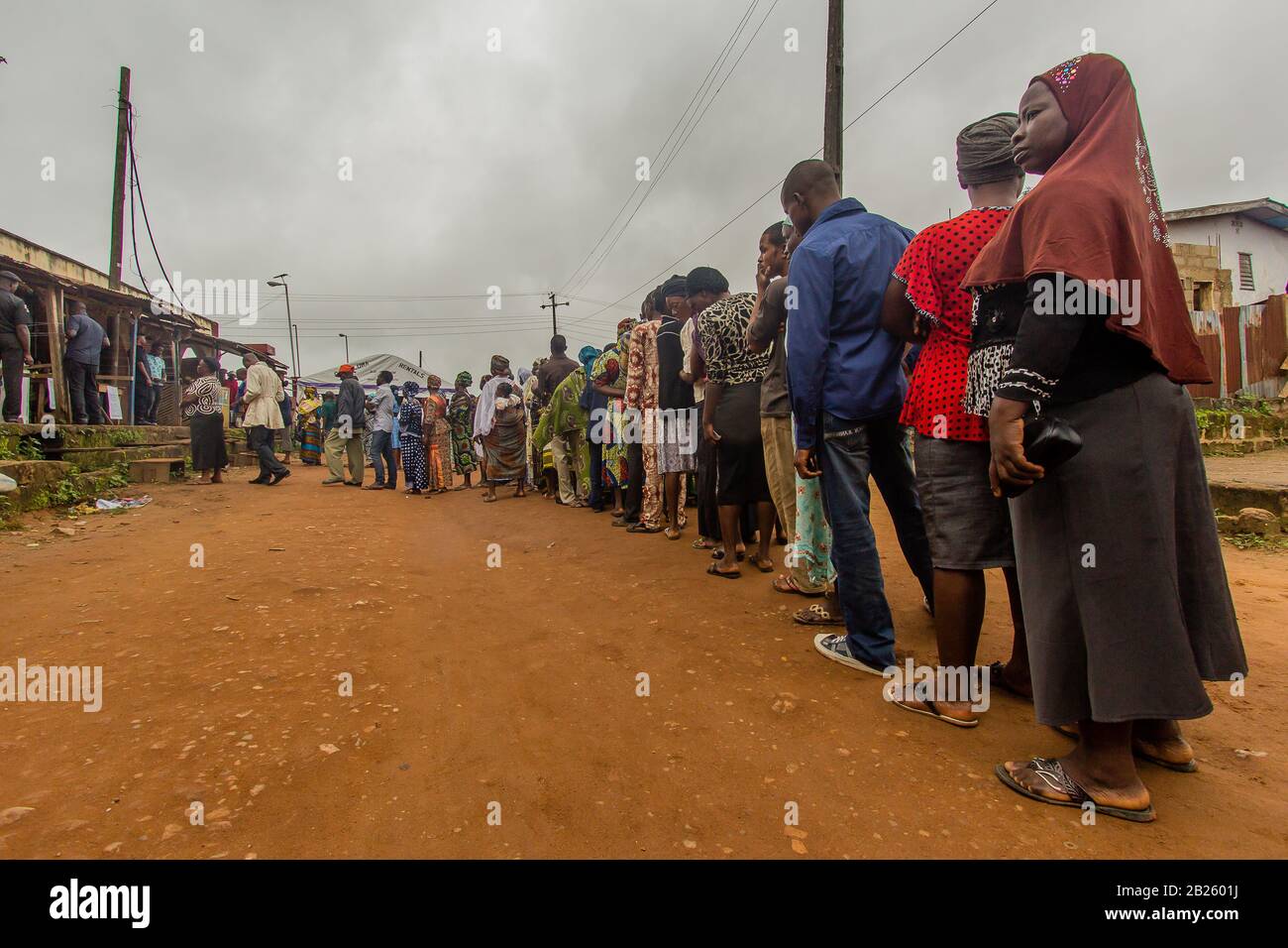 Nigeria elections voting hi-res stock photography and images - Alamy
