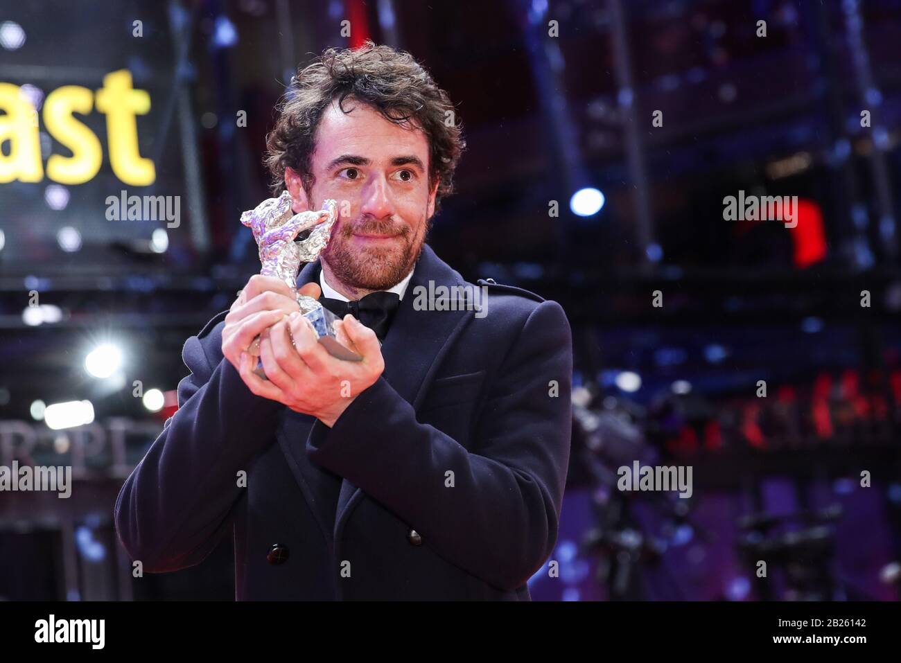 Berlin, Germany. 29th Feb, 2020. Actor Elio Germano of film "Hidden ...