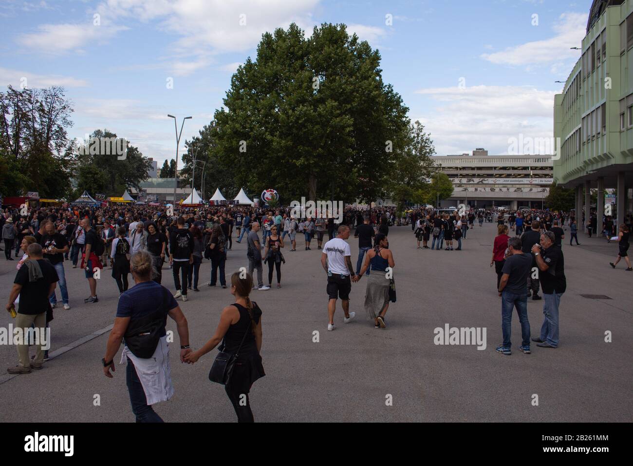 Vienna, AUSTRIA - August 16, 2019 - American Heavy Metal band Metallica ...