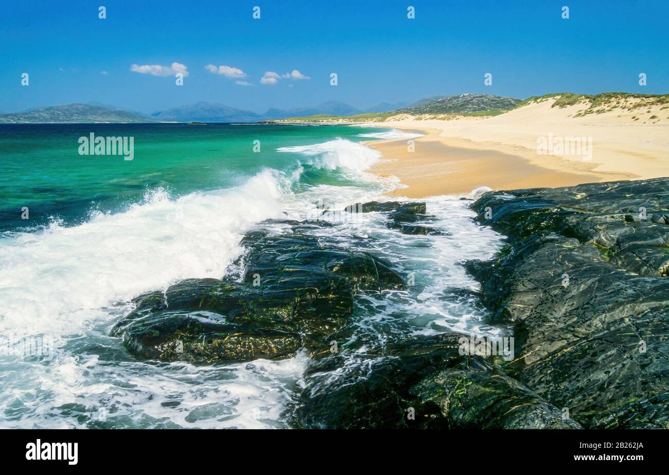 Borve beach isle of harris hi-res stock photography and images - Alamy