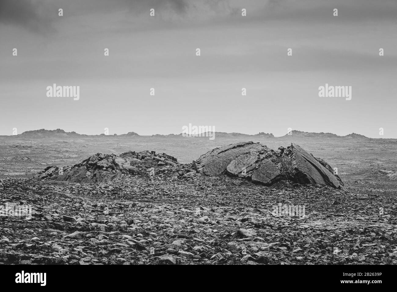 Bridge between the continents in Iceland volcanic rock pushing up ...