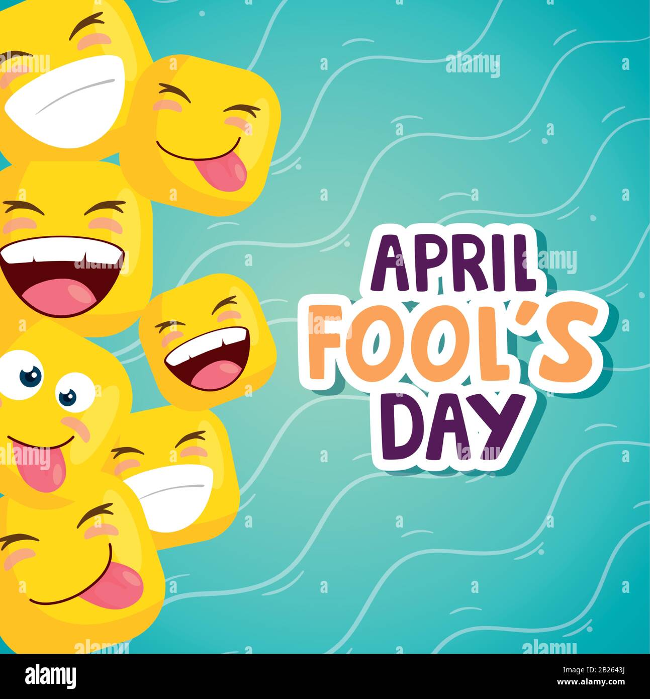 April jokes Stock Vector Images - Alamy