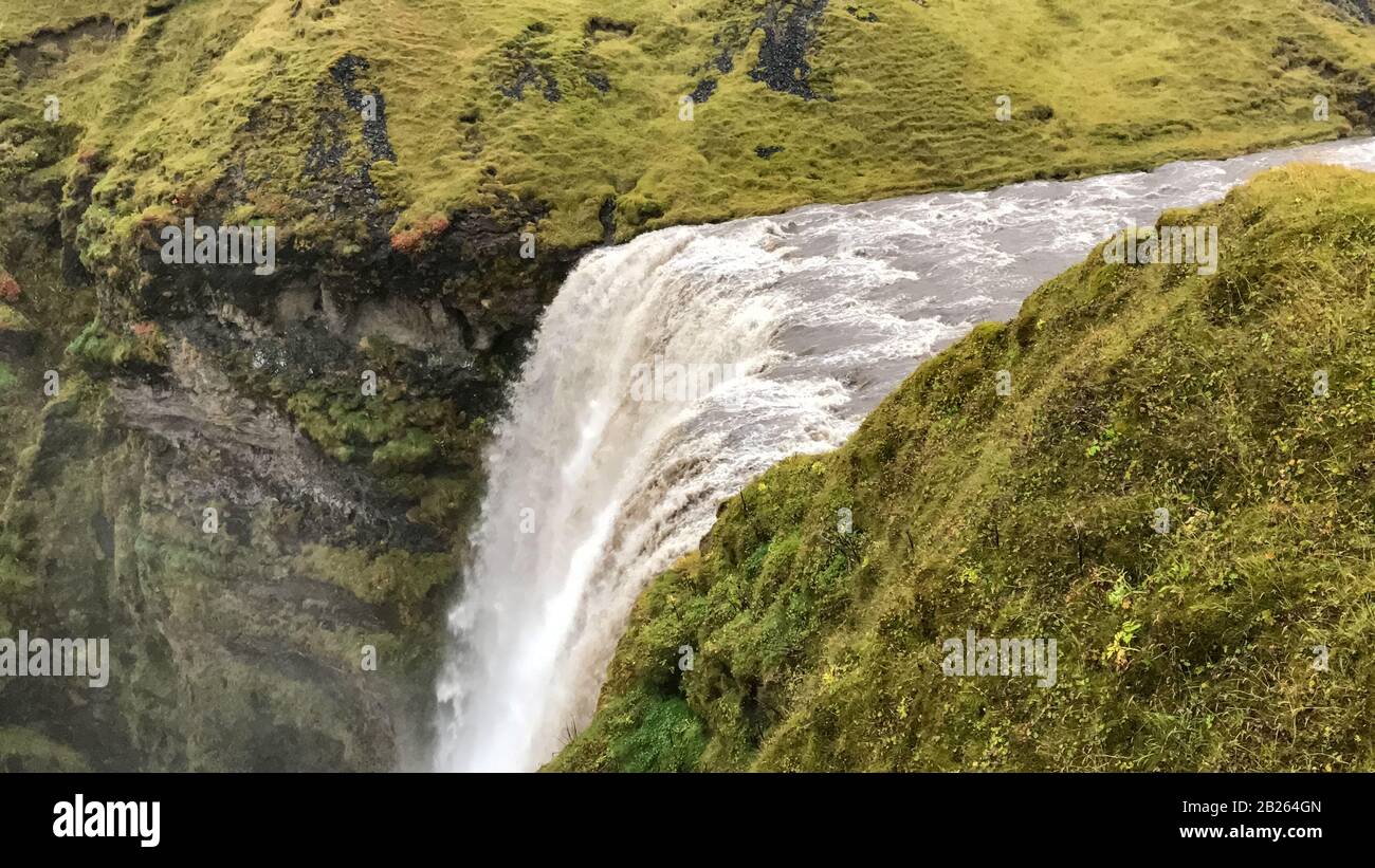 Rain cliffs iceland hi-res stock photography and images - Alamy